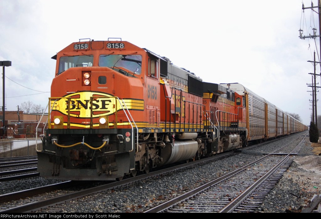 BNSF 8158 & 5235